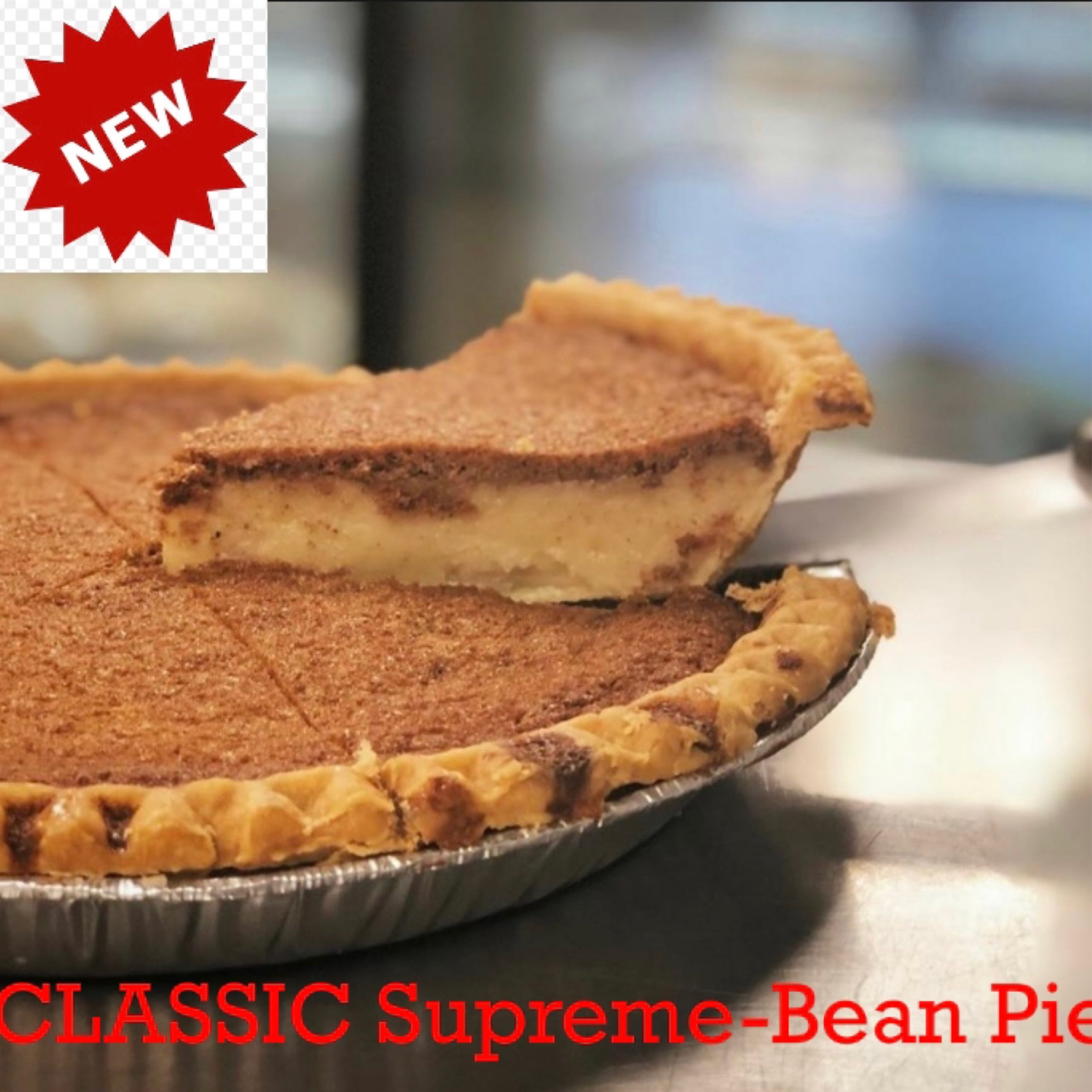 New *CLASSIC* Supreme Bean Pie! | NationTown FruitMarket